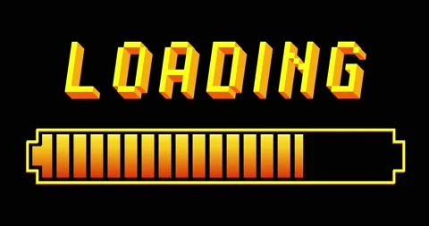 Yellow Loading screen with Thank You tex... | Stock Video | Pond5