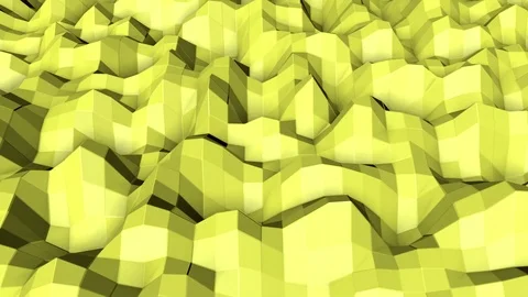Yellow low poly background. abstract ani... | Stock Video | Pond5