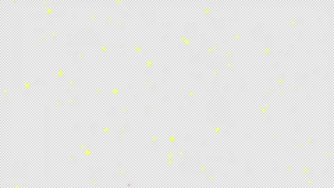Yellow particle animated overlay. 1080p... | Stock Video | Pond5