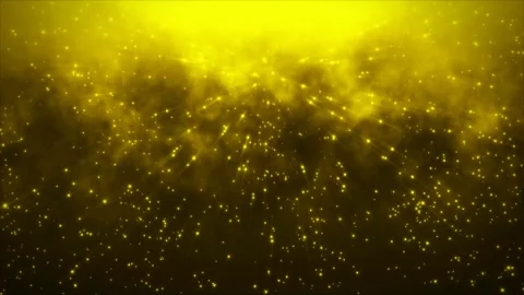 Yellow Particles Moving Background. Fast... | Stock Video | Pond5