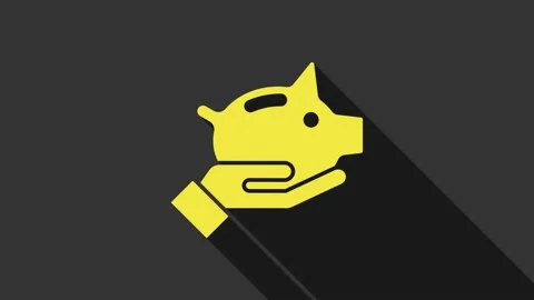 Yellow Piggy Bank Stock Videos – Royalty-Free HD & 4K Videos | Pond5