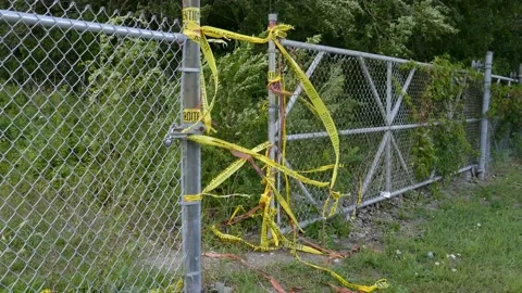 Cordon Street Barricade Stock Video Footage | Royalty Free Cordon ...