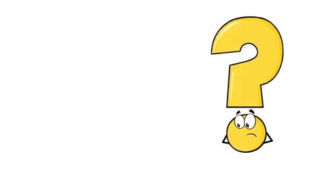 Animated Question Mark Face