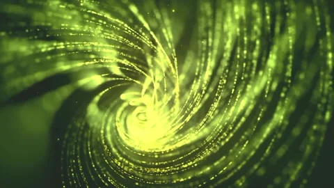 Yellow Sparkling Lights Animation Loop | Stock Video | Pond5