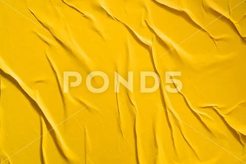 Photograph: Yellow wheat paste poster style texture background #250219937