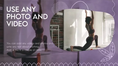 Yoga Slideshow || After Effects ~ After Effects #169348511