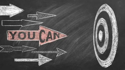 You can. Inspirational motivational quot... | Stock Video | Pond5