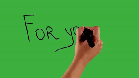 Green Screen Hand Pen Stock Video Footage | Royalty Free Green Screen ...