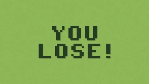 Lose Video Game Stock Footage ~ Royalty Free Stock Videos | Pond5