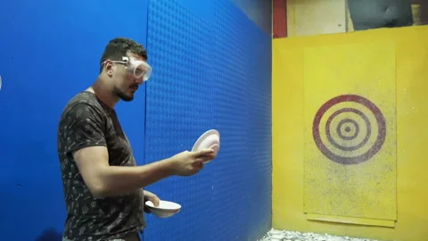 Young adult angry man smash plates at wa... | Stock Video | Pond5