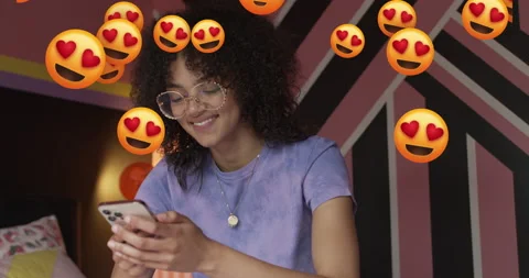 Young adult black female receiving emoti... | Stock Video | Pond5