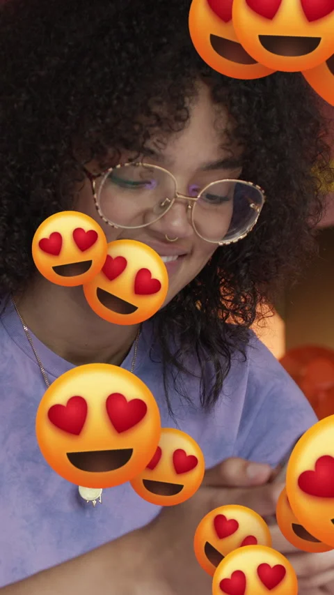 Young adult black female receiving emoti... | Stock Video | Pond5