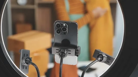 Young Asian women show off the clothes c... | Stock Video | Pond5