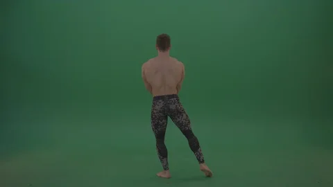 Bodybuilder Green Screen Stock Videos – Royalty-Free HD & 4K Videos