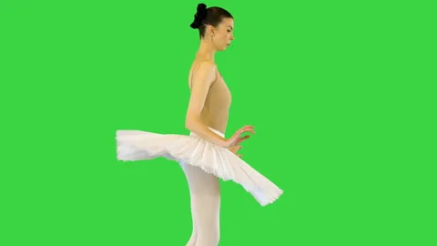 Young ballerina walks demi-pointe raisin... | Stock Video | Pond5