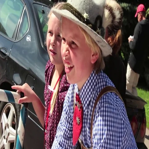 Young Boy in German Outfit | Stock Video | Pond5