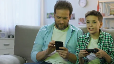 Scroller Young Boy Stock Video Footage | Royalty Free Scroller Young ...