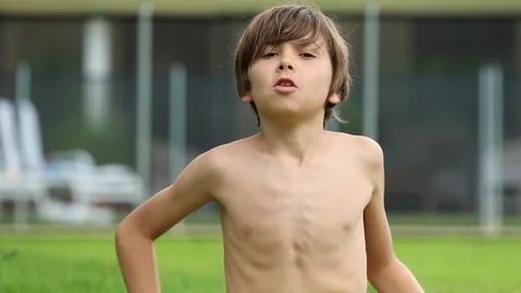 Kid Yelling Stock Footage ~ Royalty Free Stock Videos | Pond5