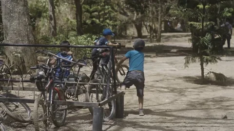 Young Bike Rack Stock Videos – Royalty-Free HD & 4K Videos