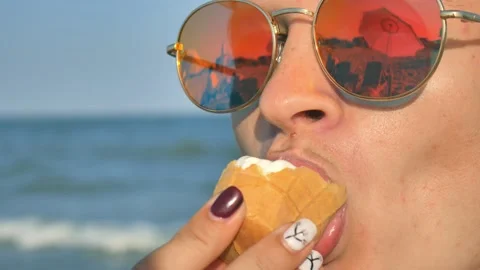 Woman Licking Stock Video Footage | Royalty Free Woman Licking Videos ...