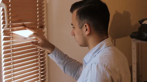 Peeping Through Blinds Stock Videos – Royalty-Free HD & 4K Videos | Pond5