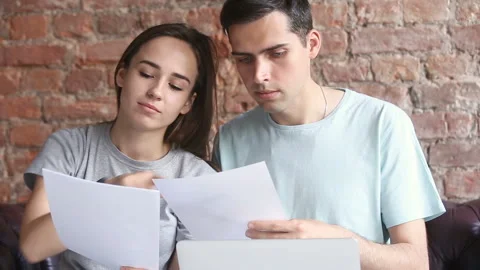 Confused Paperwork Stock Video Footage | Royalty Free Confused ...