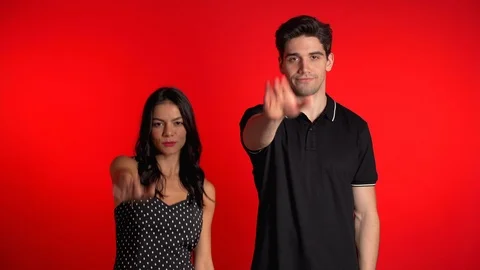 Young couple dancing funny meme dance on... | Stock Video | Pond5