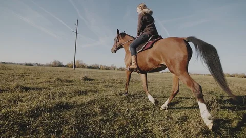 Slow Riding Cowgirl Stock Videos – Royalty-Free HD & 4K Videos