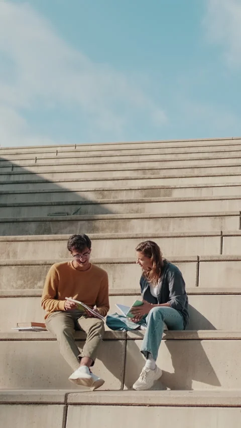 Young diverse people having fun outdoor ... | Stock Video | Pond5