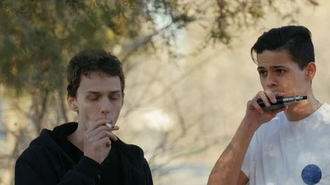 Boy Smoking Cigarette Stock Videos – Royalty-Free HD & 4K Videos