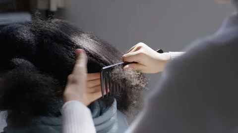 Afro Hair Stock Video Footage | Royalty Free Afro Hair Videos | Pond5