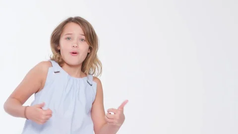 Girl Dancing Slow Motion Stock Video Footage | Royalty Free Girl ...