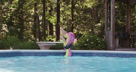 Girl Diving Board Stock Videos – Royalty-Free HD & 4K Videos | Pond5