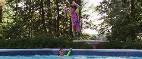 Diving Board Girl Stock Videos – Royalty-Free HD & 4K Videos | Pond5