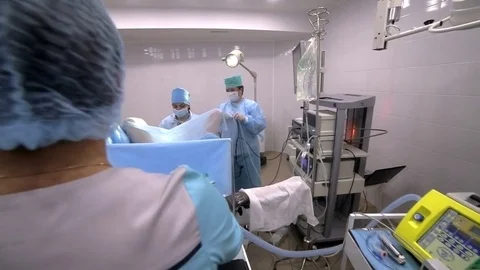 Young girl on the operating table. She i... | Stock Video | Pond5