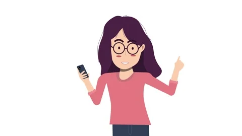 Girl Character Design Stock Videos – Royalty-Free HD & 4K Videos | Page 4