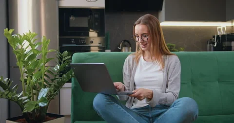 Young good looking 20 years old girl in ... | Stock Video | Pond5
