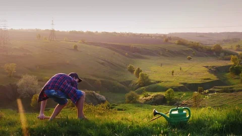 Old Guy Digging Stock Videos – Royalty-Free HD & 4K Videos