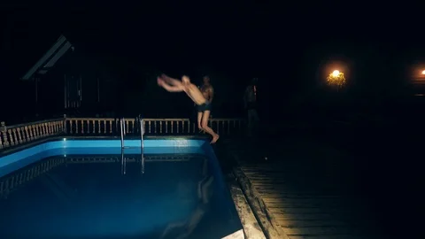 Bikini Pool Dive Stock Video Footage | Royalty Free Bikini Pool Dive ...