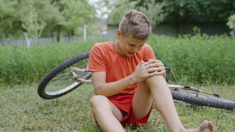 The young handsome boy is crying and ups... | Stock Video | Pond5