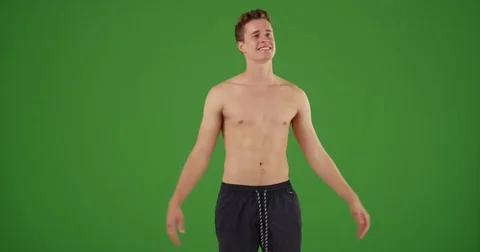 Young handsome white guy standing enjoyi... | Stock Video | Pond5