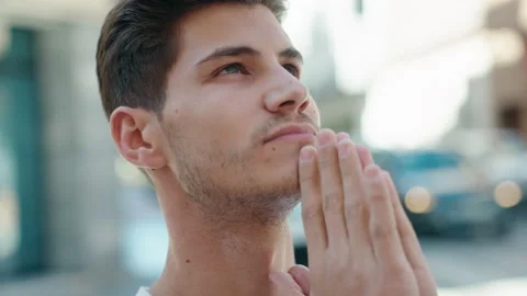 Man Praying Catholic Stock Videos – Royalty-Free HD & 4K Videos | Page 4