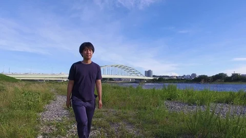 Man Walking Thinking Stock Video Footage | Royalty Free Man Walking ...