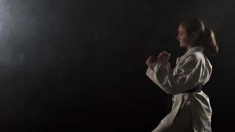 Tough Karate Girl Stock Videos – Royalty-Free HD & 4K Videos | Pond5