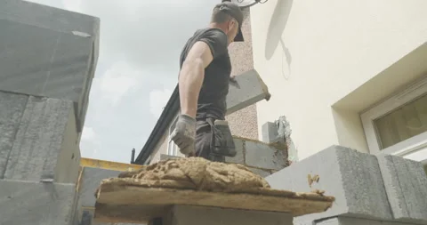 Bricklaying Tools Stock Video Footage | Royalty Free Bricklaying Tools ...