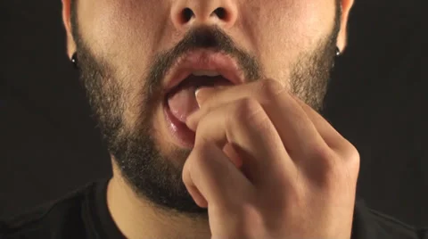 Man Chewing Gum Stock Video Footage | Royalty Free Man Chewing Gum ...