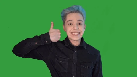 Green Screen Hair Stock Video Footage | Royalty Free Green Screen Hair ...