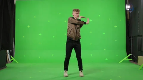 Man Dancing Green Screen Stock Video Footage | Royalty Free Man Dancing ...