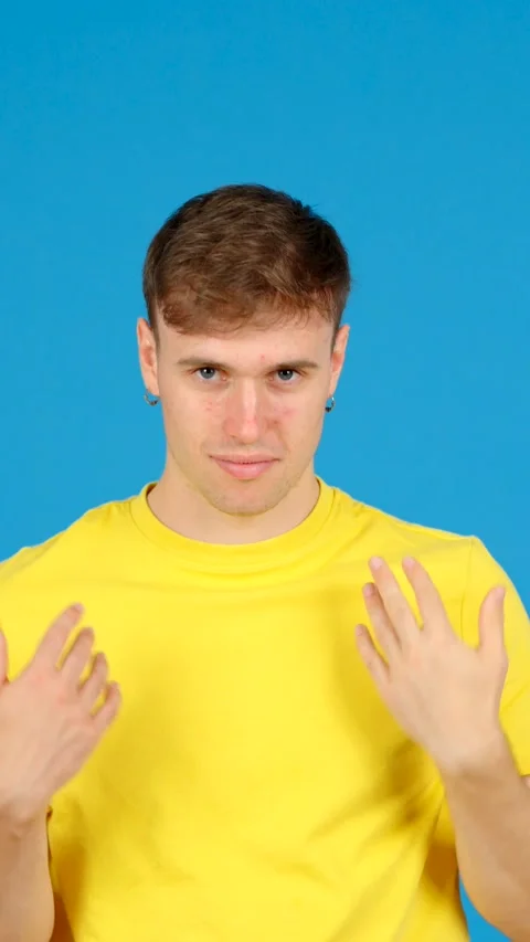 Come Here Gesture Stock Video Footage | Royalty Free Come Here Gesture ...