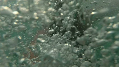 Young Man Drowning Underwater Sinking Co... | Stock Video | Pond5